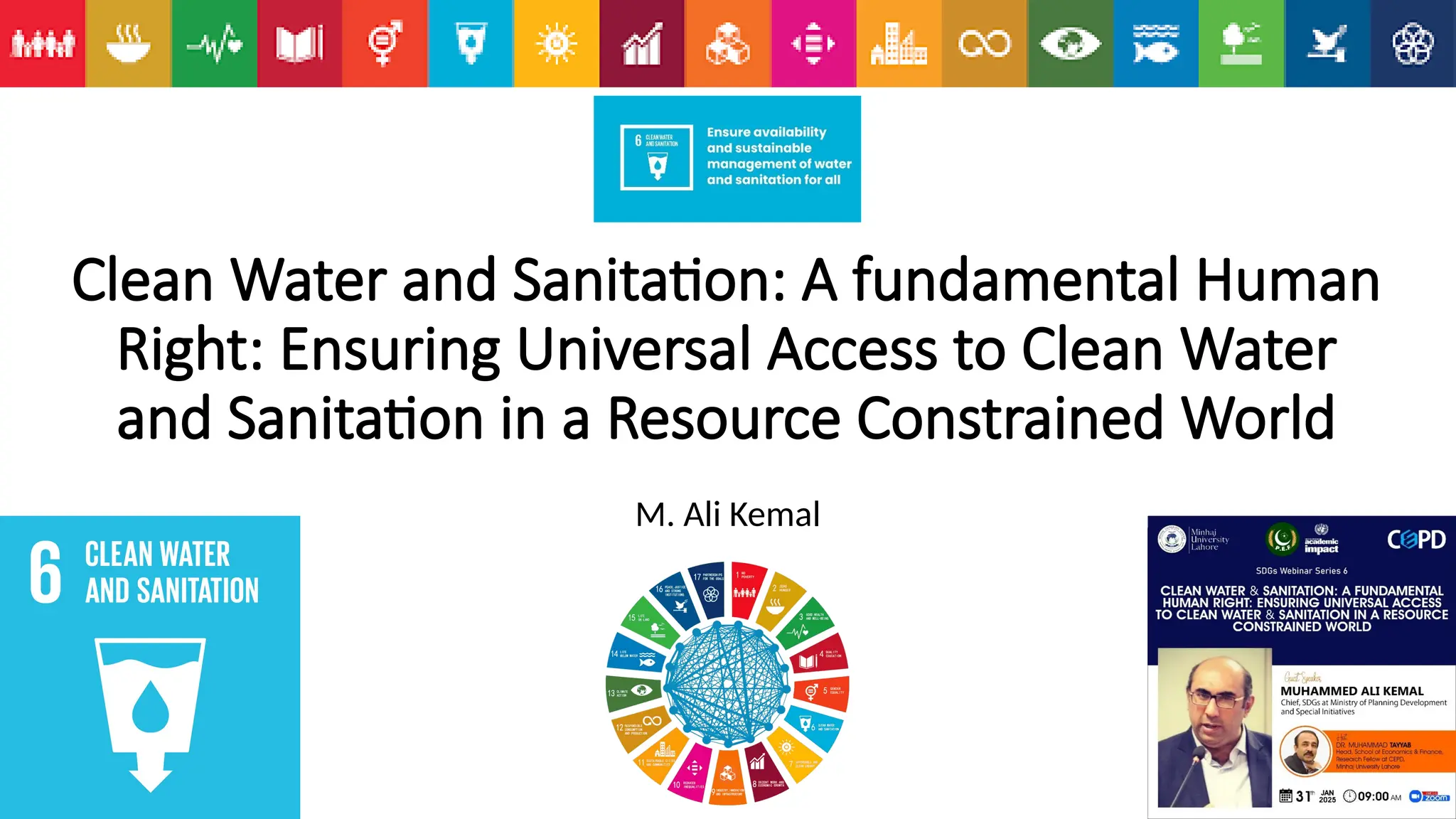 Goal 6 -CLEAN WATER AND SANITATION DISMANTLING BARRIERS, BIASES, AND ...