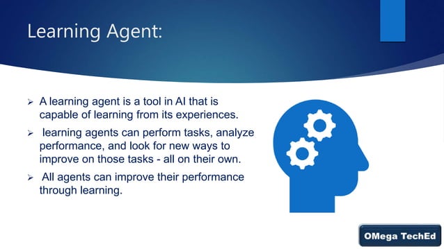 Goal based and utility based agents | PPTX | Artificial Intelligence | Technology & Computing