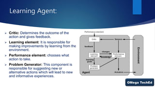 Goal based and utility based agents | PPTX