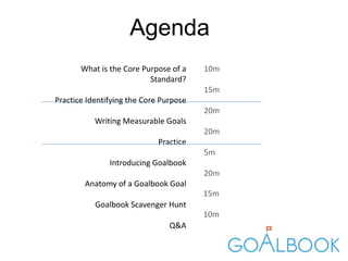 Goalbook | PPTX