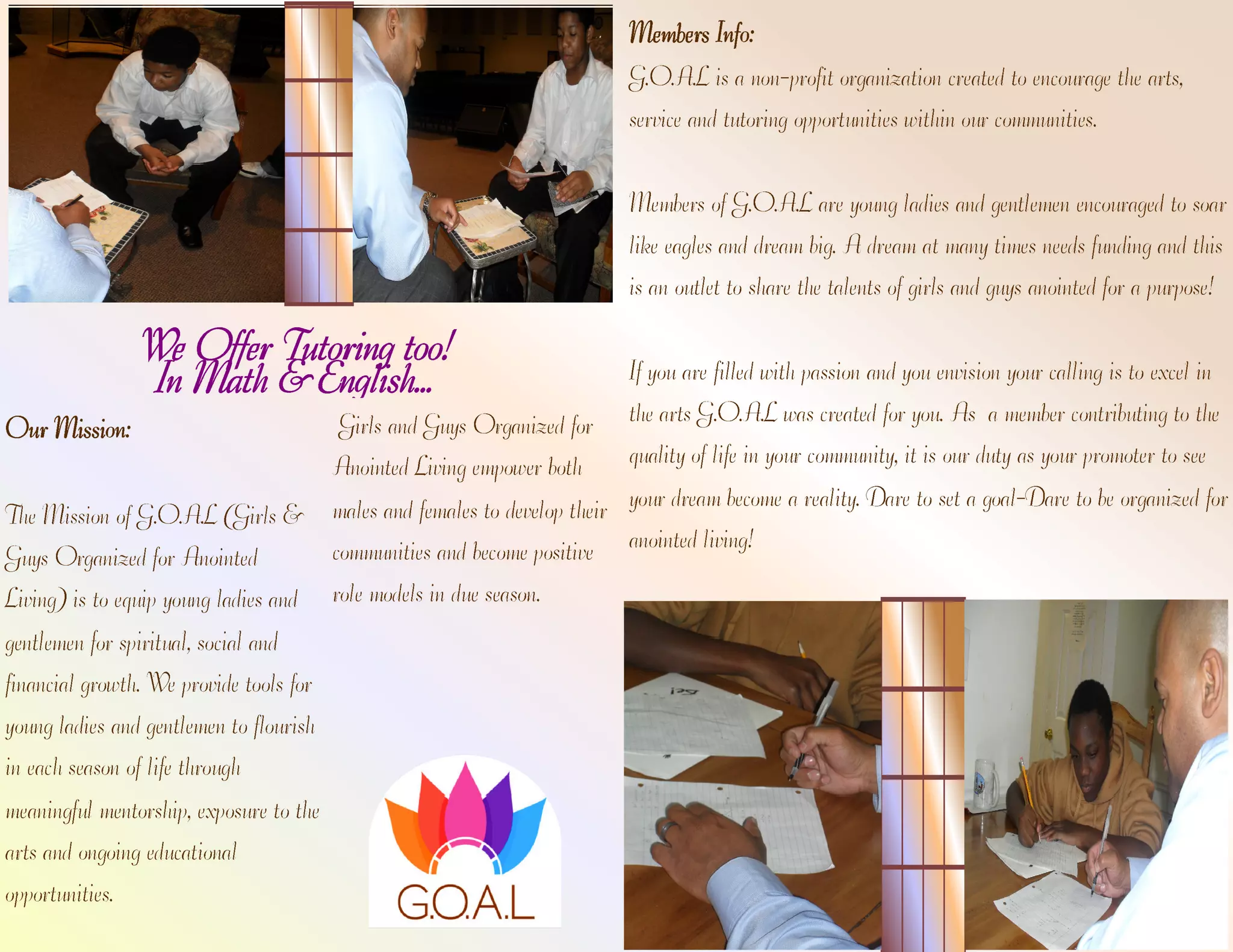 Goal brochure complete | PDF