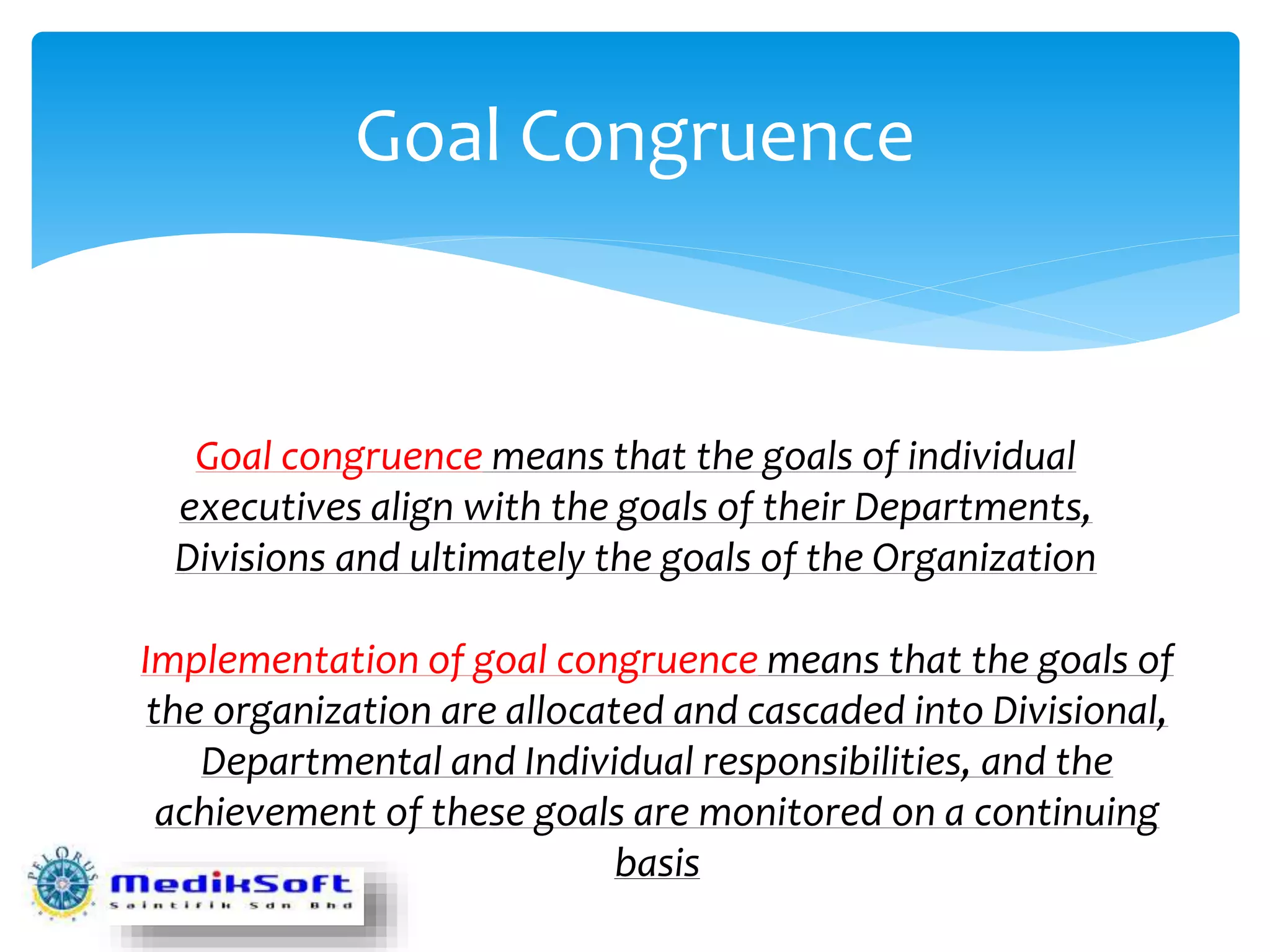 Goal Congruence | PPTX