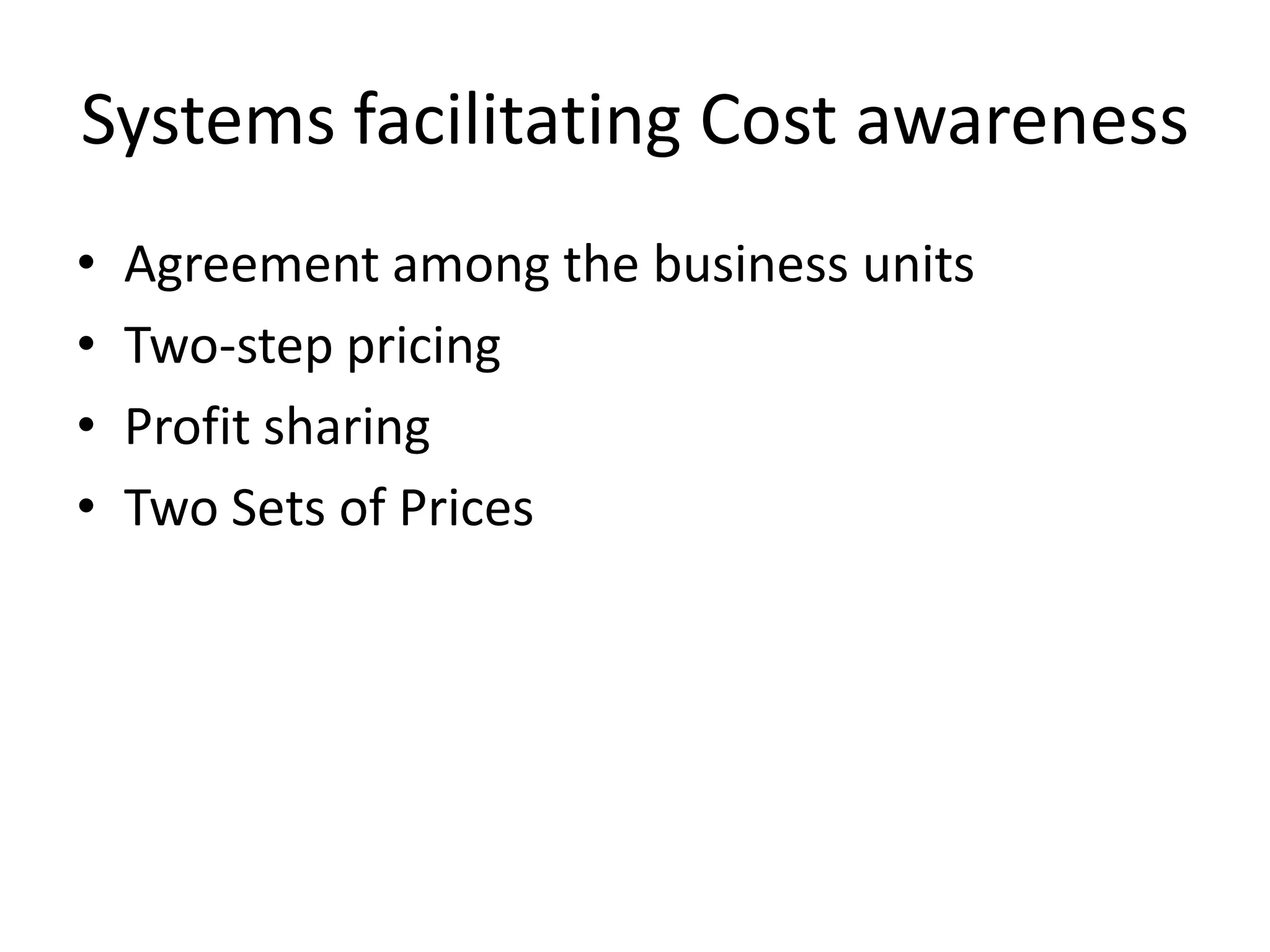 Goal congruence and transfer pricing | PPTX