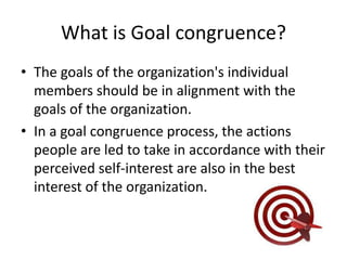 Goal congruence and transfer pricing | PPTX