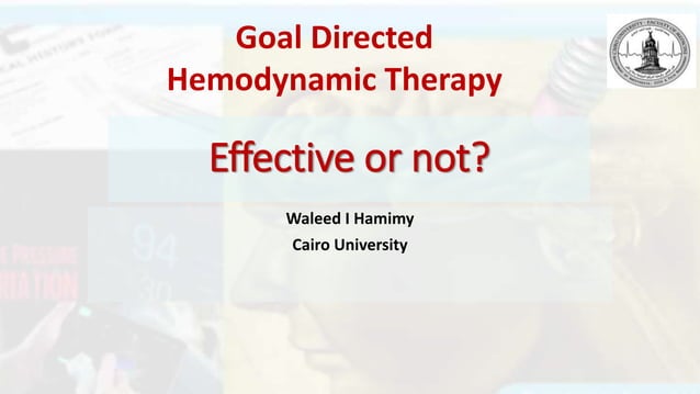 Goal Directed Therapy2.pptx | Heart and Cardiovascular Diseases ...