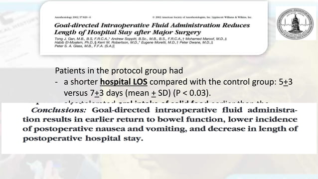 Goal Directed Therapy2.pptx | Heart and Cardiovascular Diseases ...