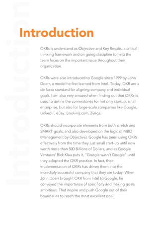 A comprehensive guide to okr | PDF | Human Resources | Business