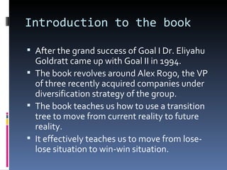 Goal II ppt | PPT