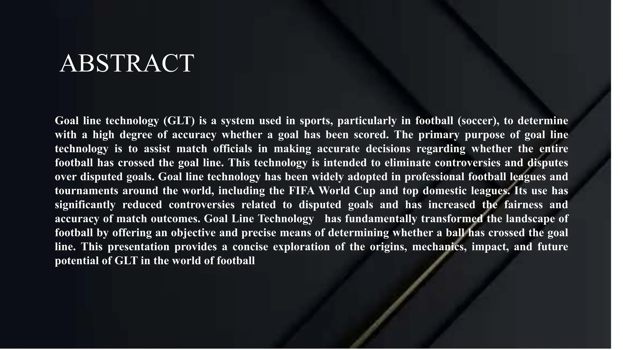 goal line technology[12345789987654321].pptx