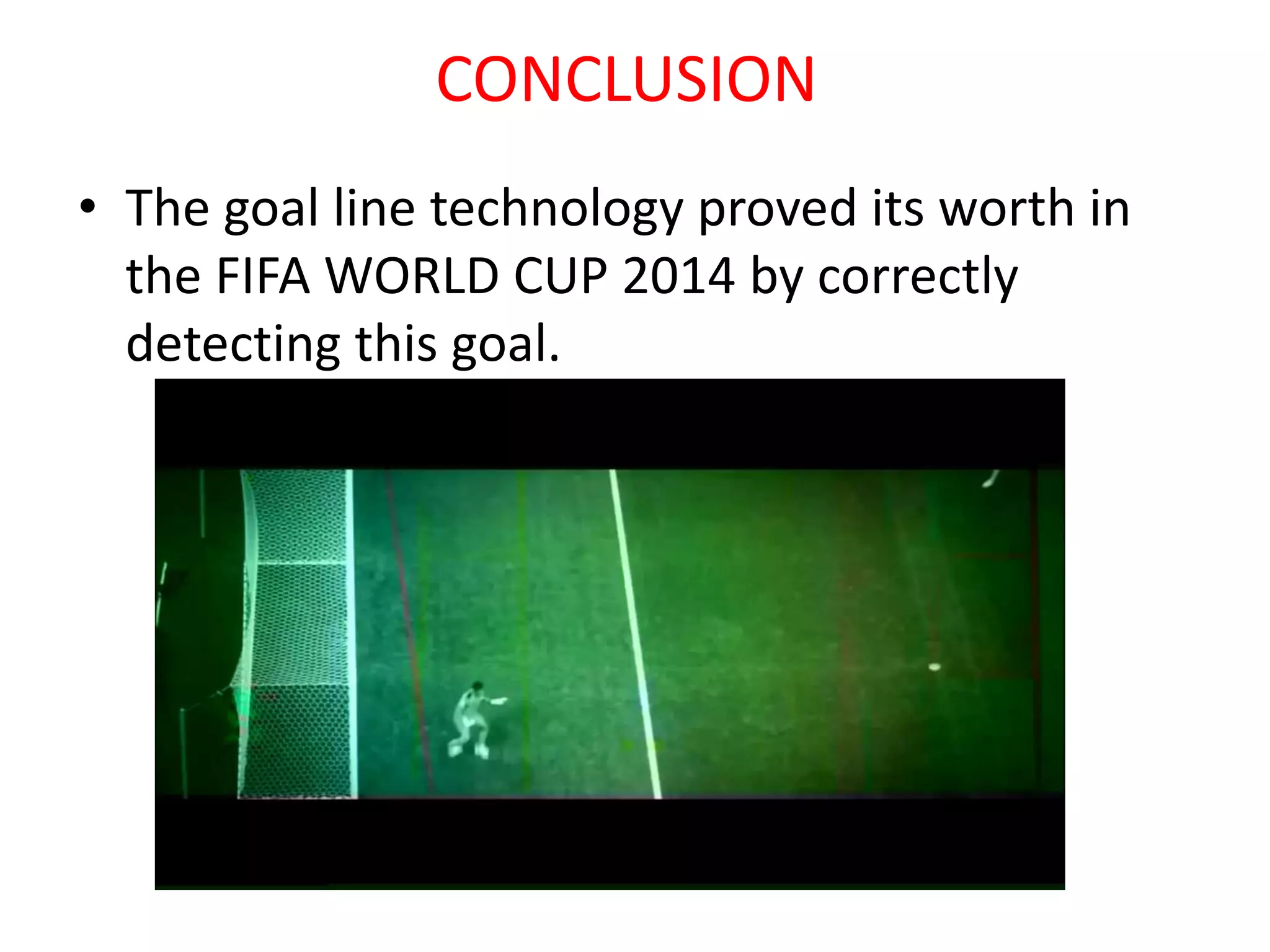 Goal Line Technology | PPTX