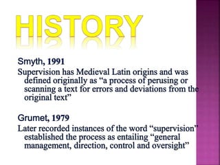 GOAL OF SUPERVISION: IMPROVEMENT OF INSTRUCTION.ppt
