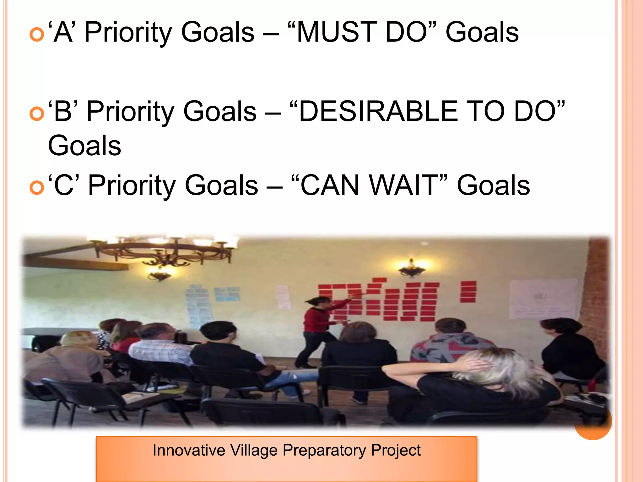 Goal oriented project planning for effective problem solving by vinay ...