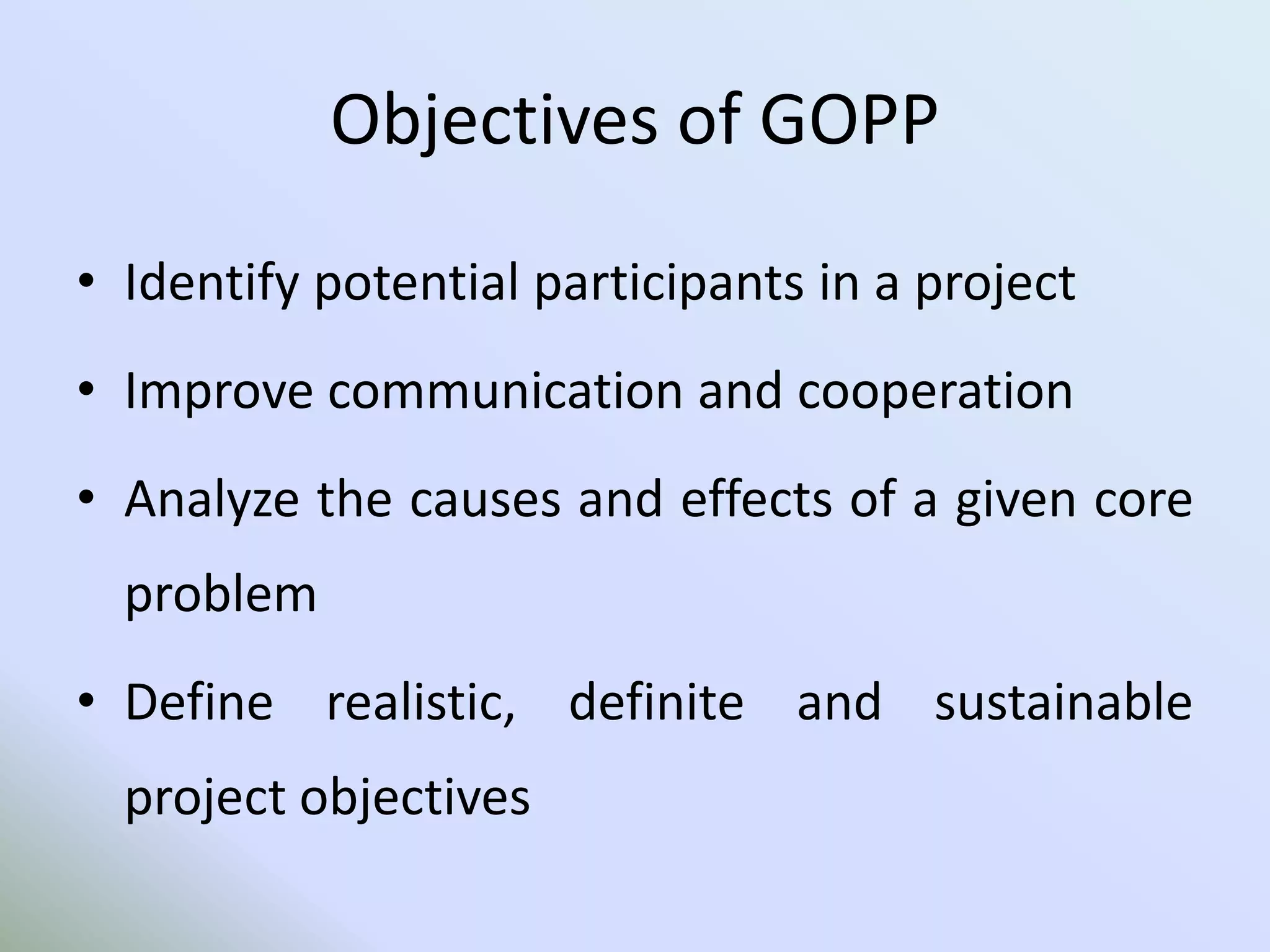 Goal oriented project planning for effective problem solving by vinay | PPTX