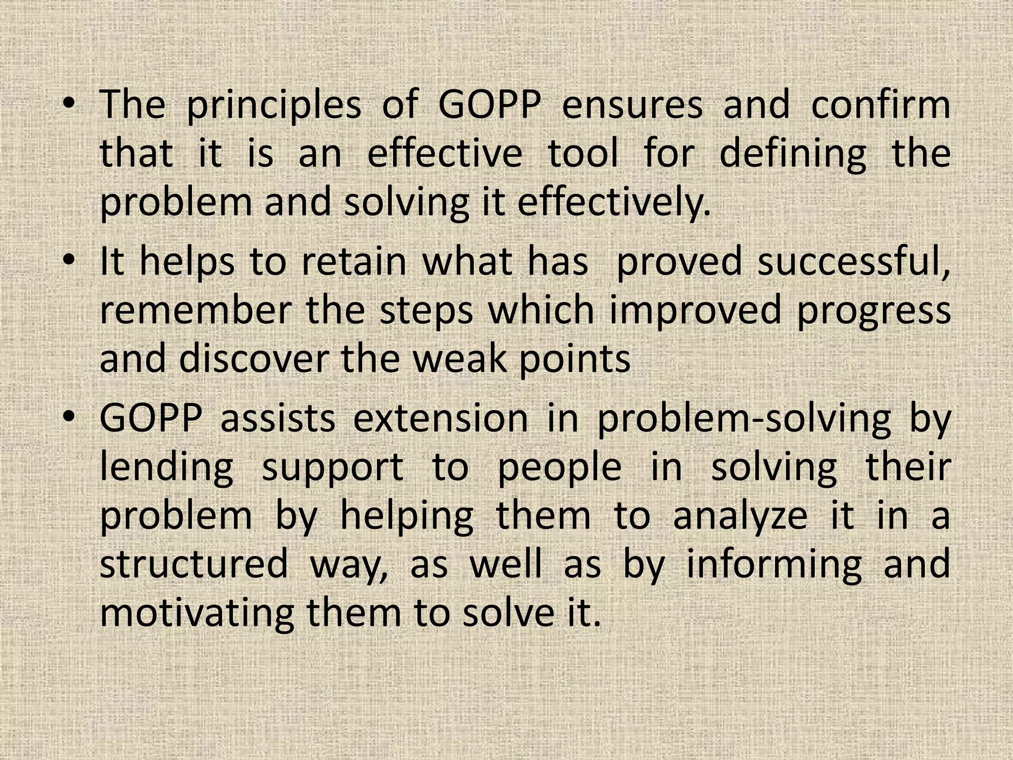 Goal oriented project planning for effective problem solving by vinay ...