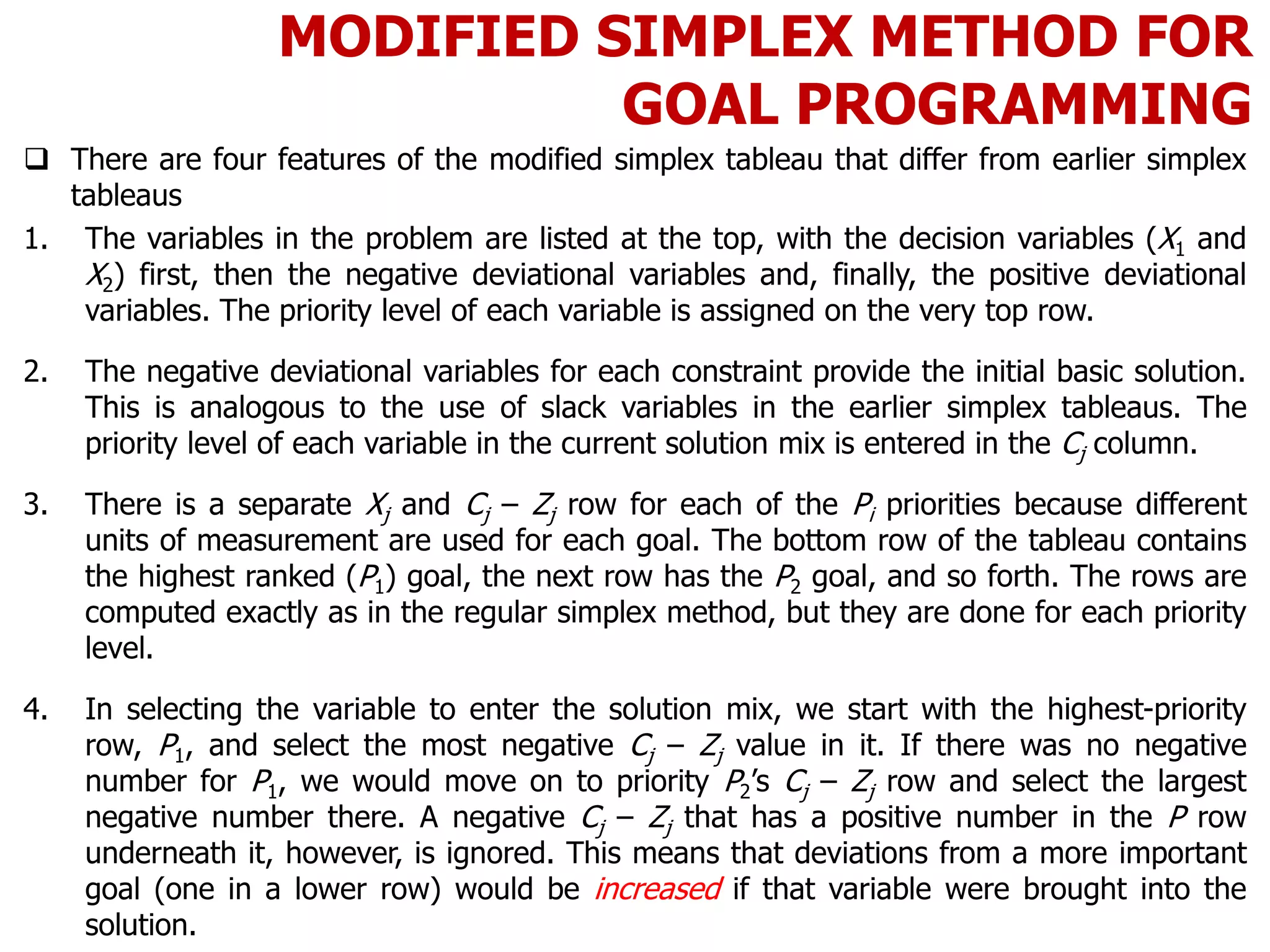 Goal programming | PDF
