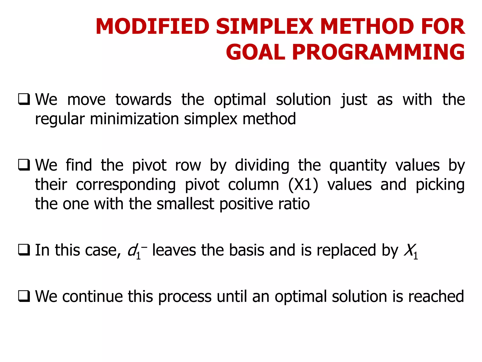 Goal programming | PDF