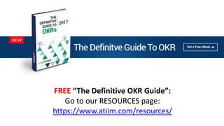 OKR Goals - Goal Quotes Part 1 - Atiim | PPTX