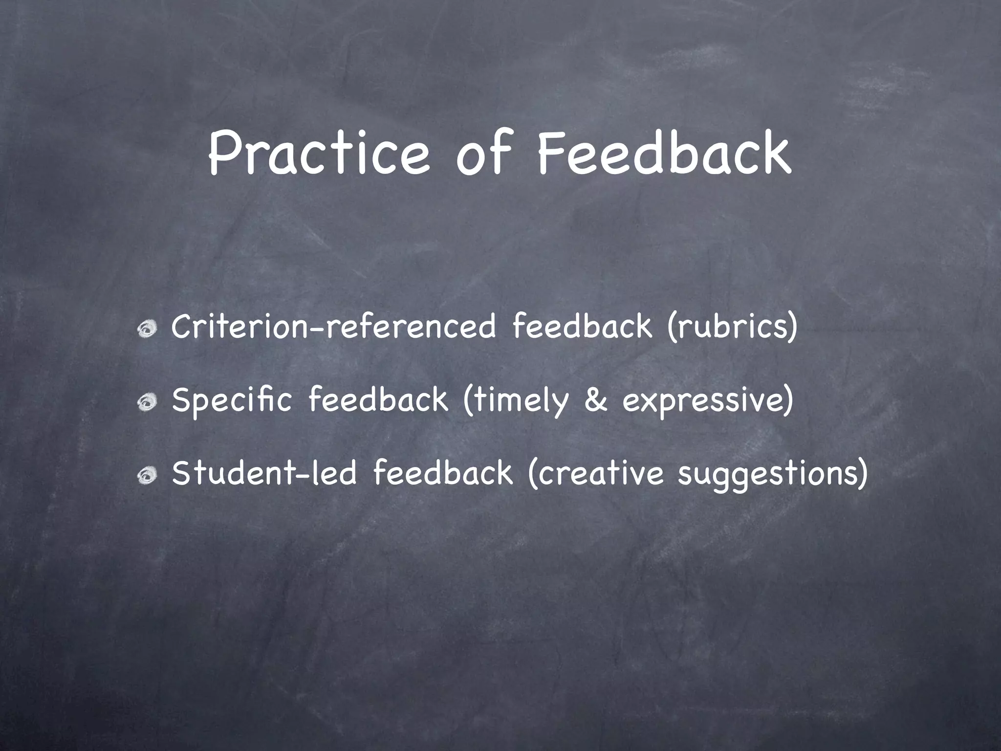 Setting Goals & Providing Feedback | KEY | Educational Assessment ...