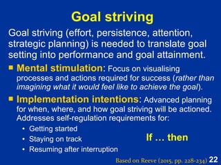 Goal setting and goal striving | ODP