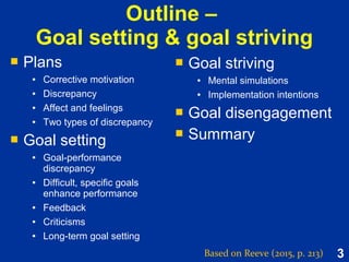 Goal setting and goal striving | PPT