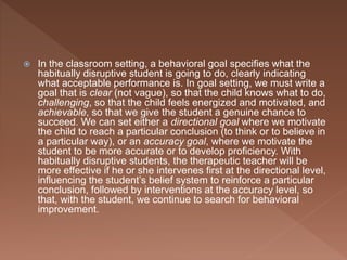 Using Goals to Improve Students' Motivation | PPTX