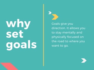 Setting, Assessing and Reaching Your Goals | PPTX