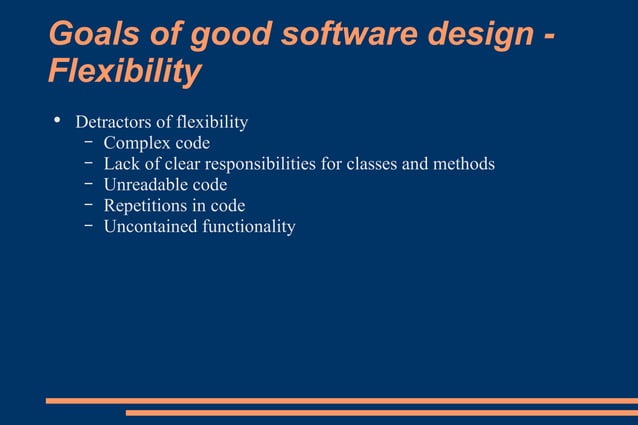 Goals Of Software Design - The main goals | PPT | Programming Languages ...