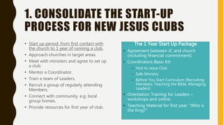 Jesus Club Goals 2016-2021 | PPT