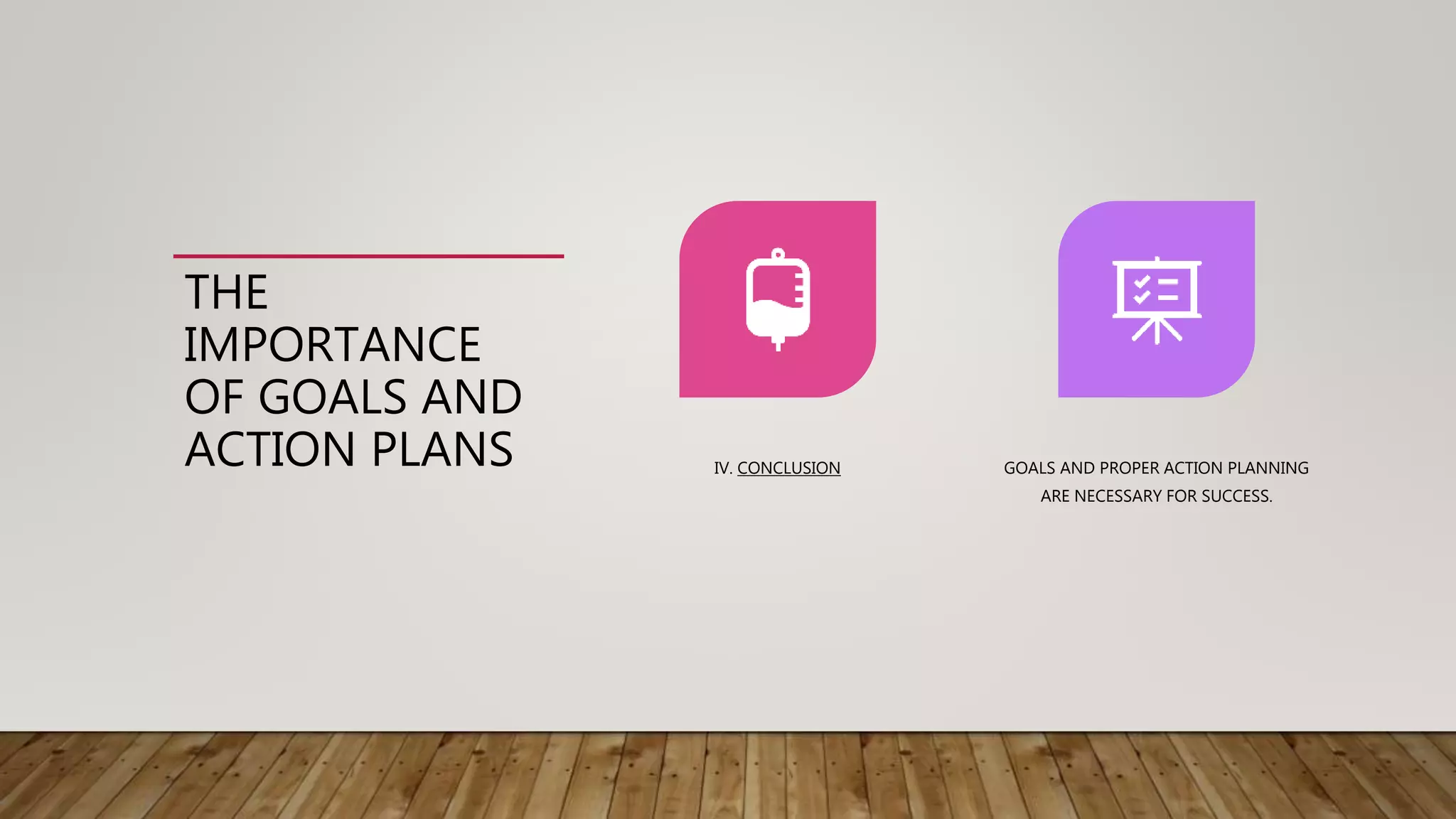 Goals and Action Plans | PPTX