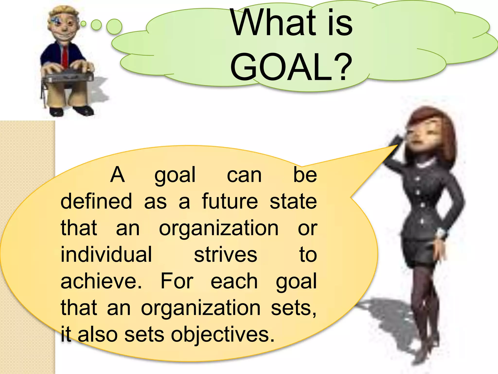 Goals and objectives | PPTX