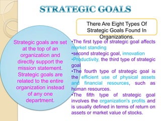 Goals and objectives | PPTX