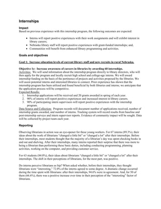 Goals Objectives Reporting for Program Evaluation | PDF | Free Download