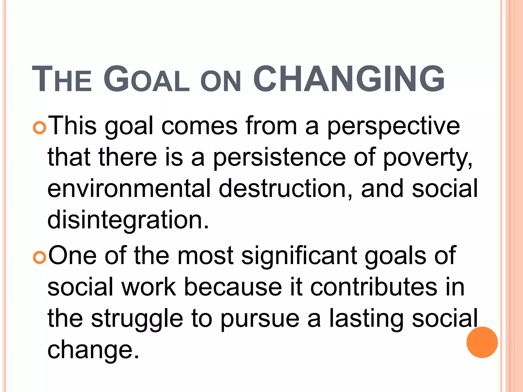 Goals and scope of social | PPTX