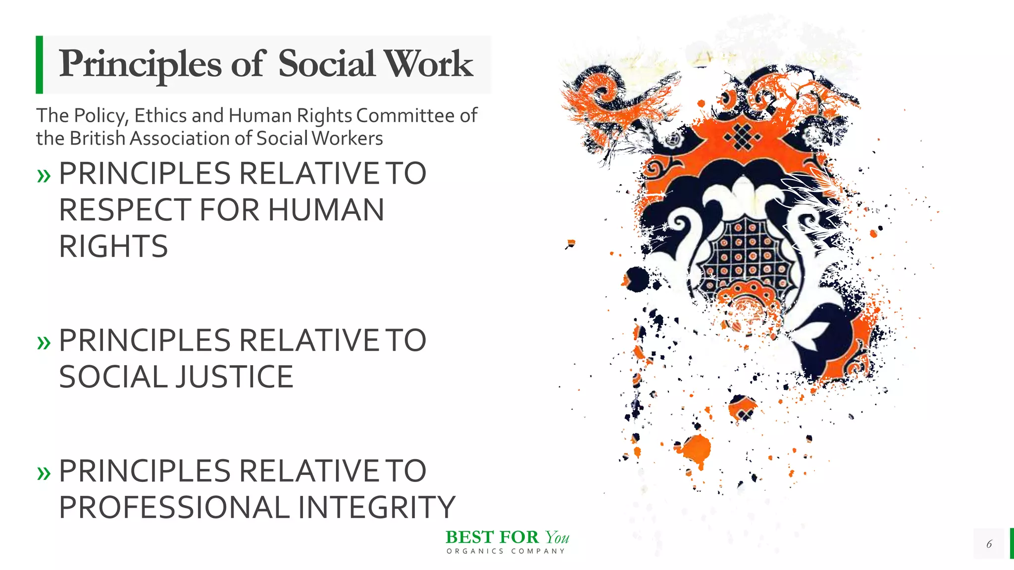GOALS AND SCOPE OF SOCIAL WORK | PPTX