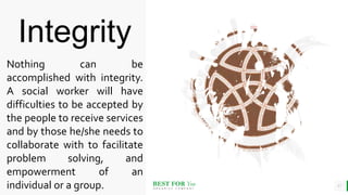 GOALS AND SCOPE OF SOCIAL WORK | PPTX