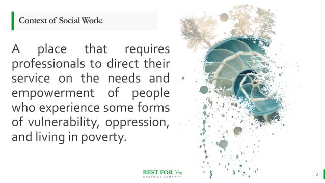GOALS AND SCOPE OF SOCIAL WORK | PPTX | Eldercare | Family and ...