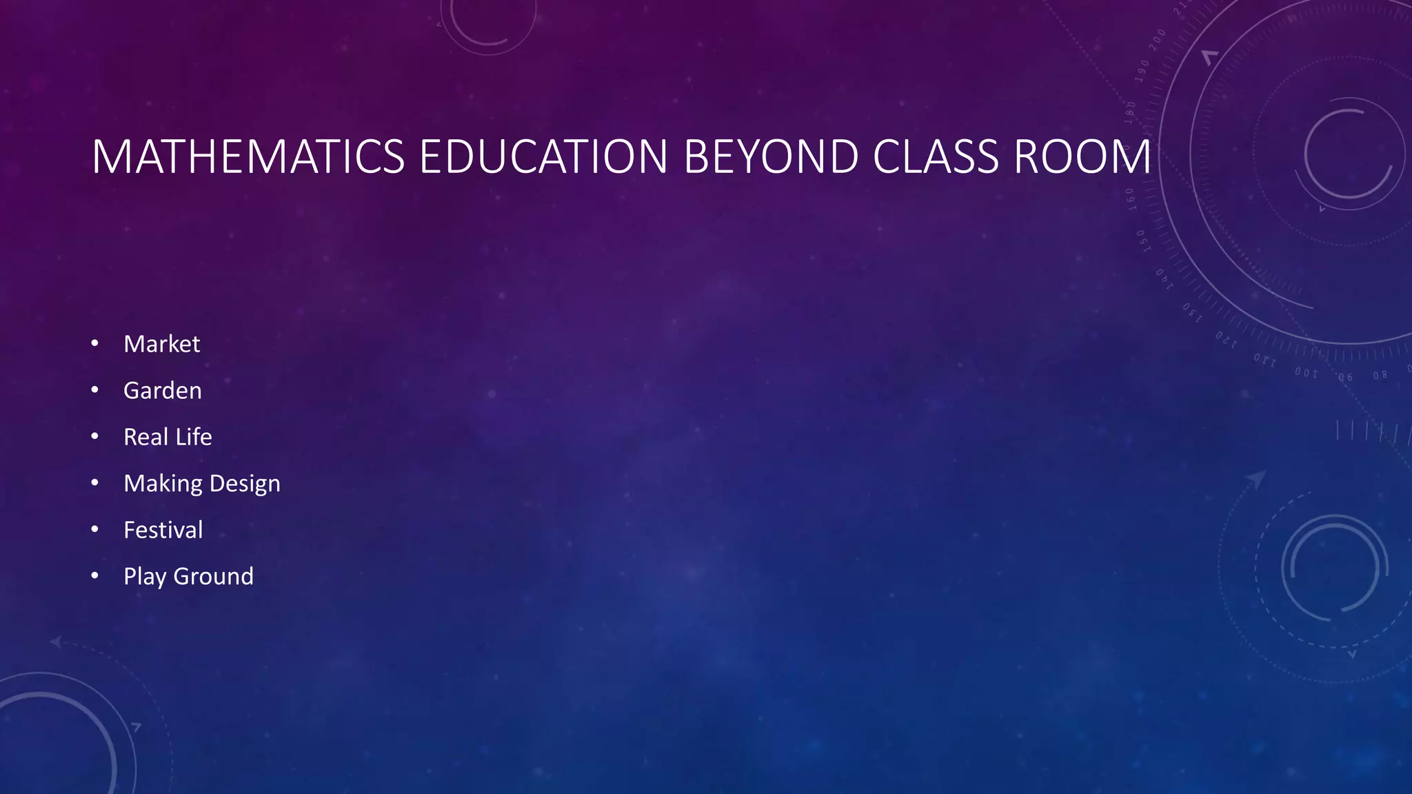 Goals and vision of mathematics education unit 3-504 | PPTX