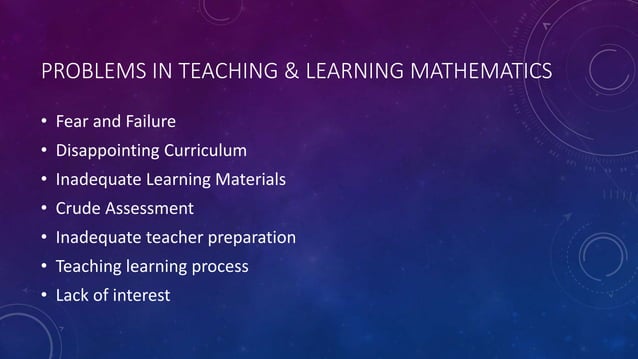 Goals and vision of mathematics education unit 3-504 | PPTX ...