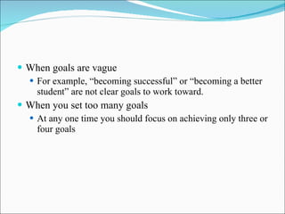 Goal setting | PPT