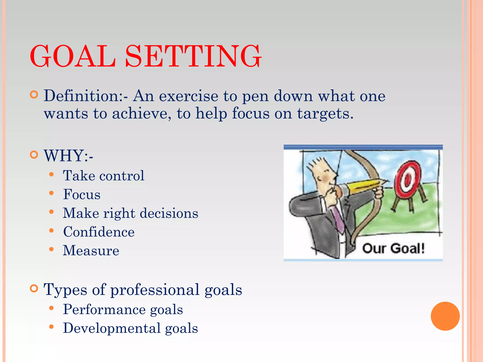 Goal setting | PPT