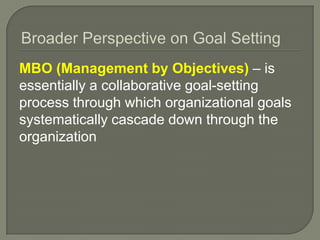 Goal setting and motivation | PPTX