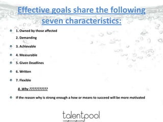 Goal setting | PPT