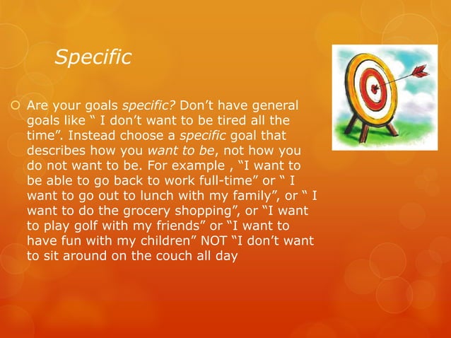 Goal setting. session 2 | PPTX