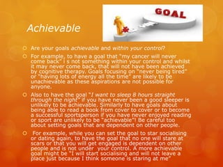Goal setting. session 2 | PPTX