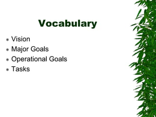Goal setting - Evergreen Basics | PPTX