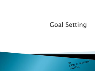 Goal setting | PPTX