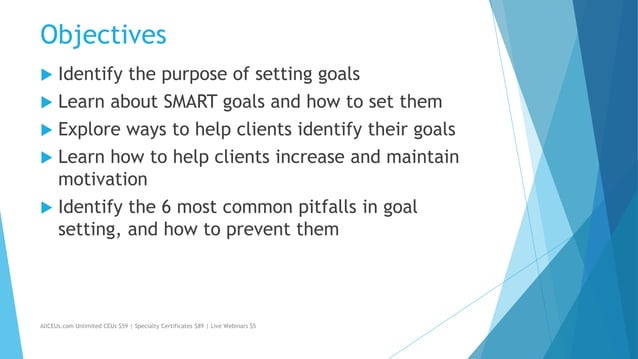 Goal Setting for Behavior Change | PPTX | Mental Health | Diseases and ...