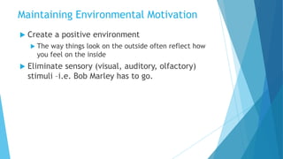 Goal Setting for Behavior Change | PPTX