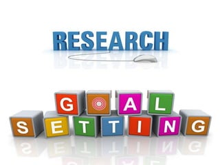 Goal Setting (Goals are dreams with deadlines) | PPT