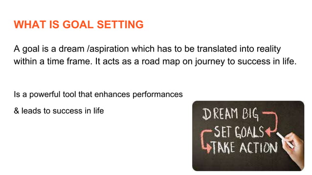 Goal setting | PPT